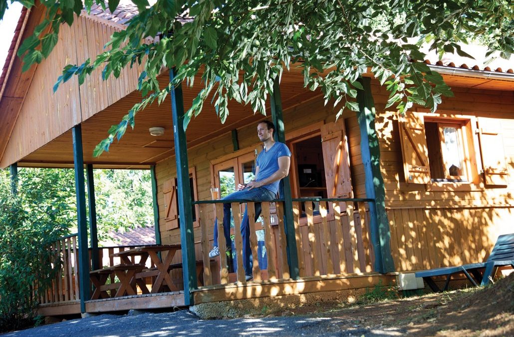 Chalet bois - Camping le Montant