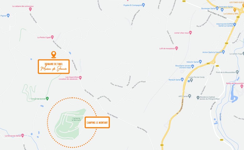 Les locations du domaine - Camping le Montant